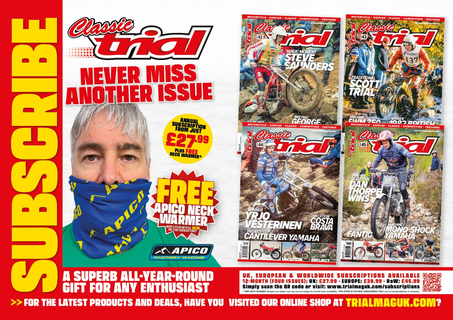 CLASSIC TRIAL MAGAZINE ISSUE 46 Autumn 2023 – Trials Magazine