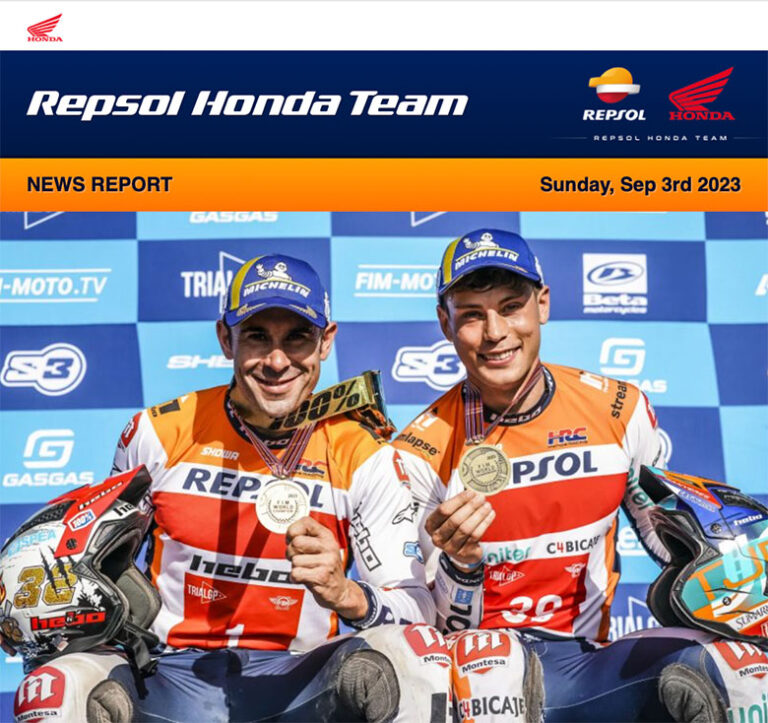 Perfect end to the season for Repsol Honda Trial Team – Trials Magazine